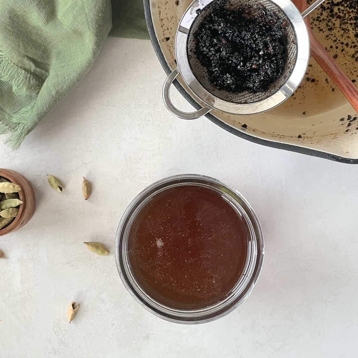 Easy Cardamom Syrup