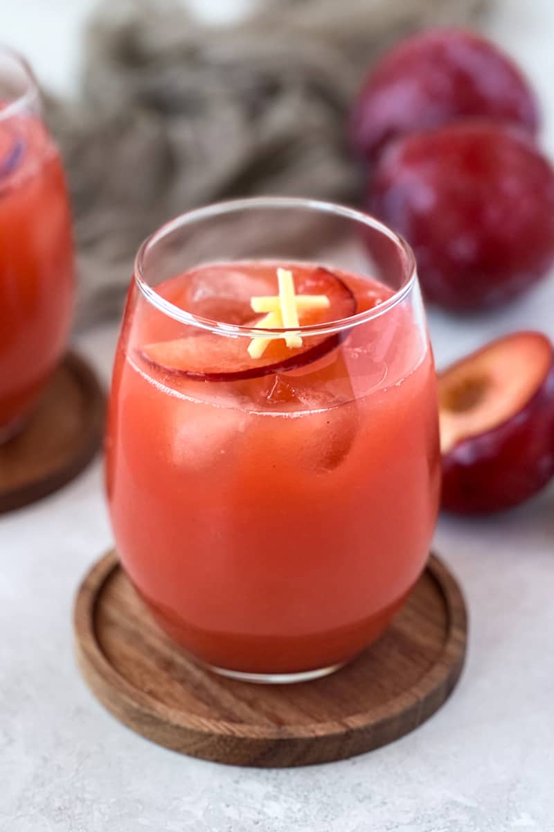 Easy Homemade Plum Juice