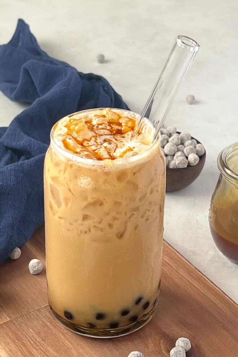 Creamy Caramel Milk Tea