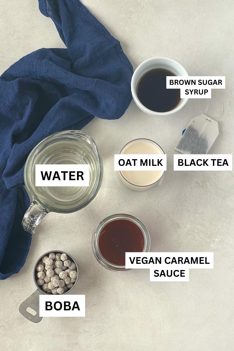 Creamy Caramel Milk Tea