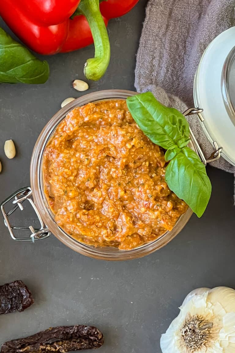 Flavor-Packed Red Pepper Pesto