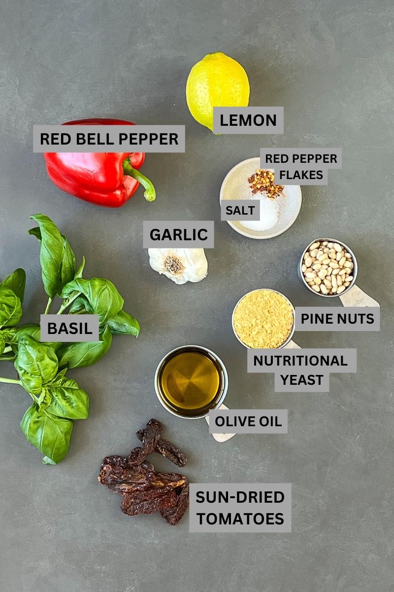 Flavor-Packed Red Pepper Pesto