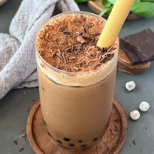 Quick & Easy Chocolate Boba