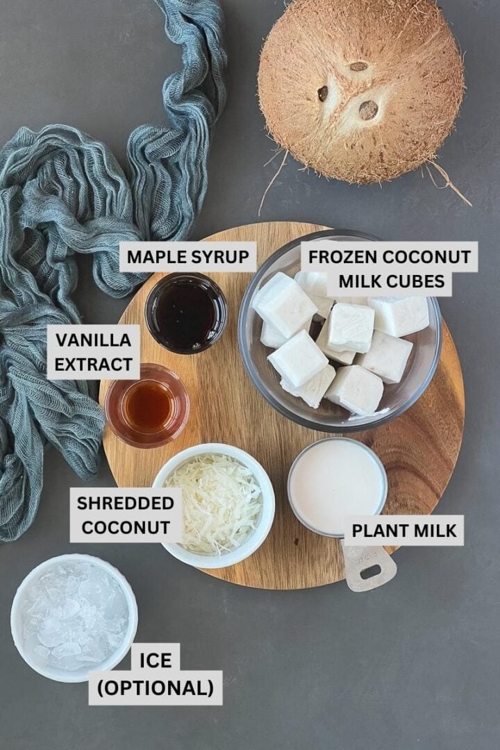 Rich & Creamy Coconut Shake
