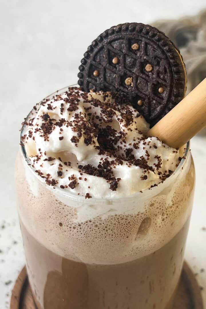 Creamy Oreo Milk Tea Boba