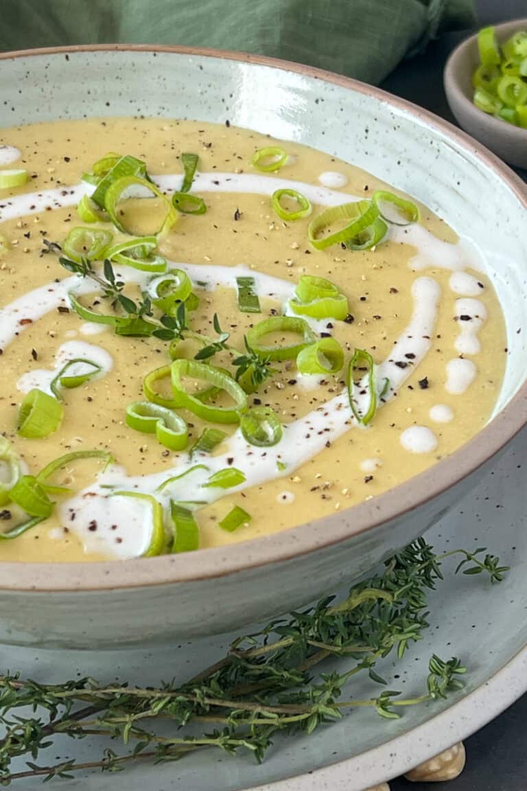 Creamy Vegan Hazelnut & Parsnip Soup
