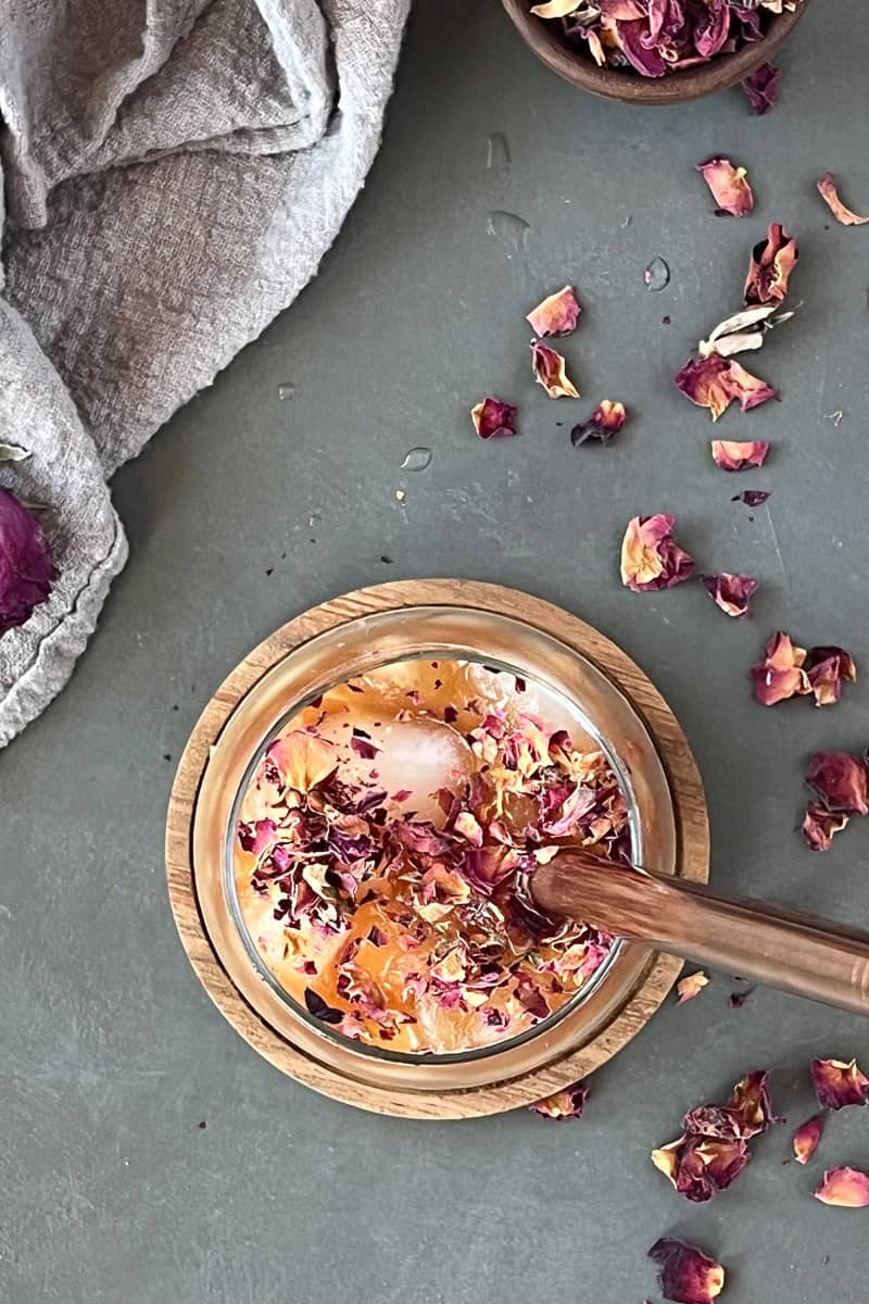 Creamy Rose Milk Tea Boba