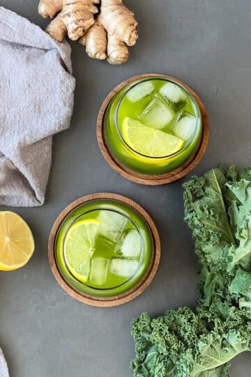 Healthy Kale Tonic (5 Ingredients)