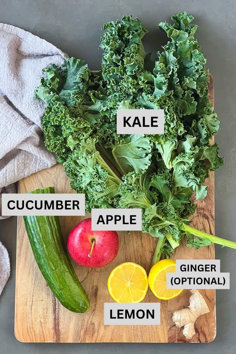 Healthy Kale Tonic (5 Ingredients)