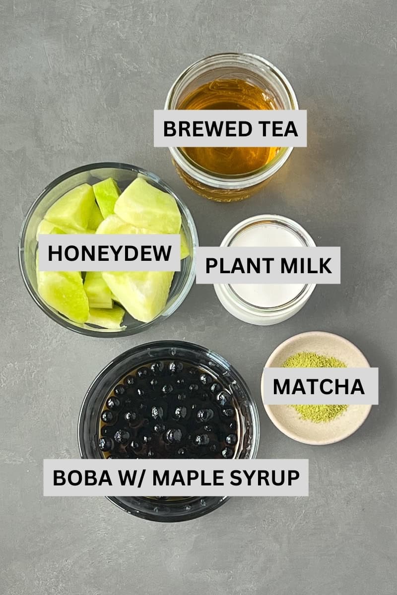 Creamy Honeydew Milk Tea