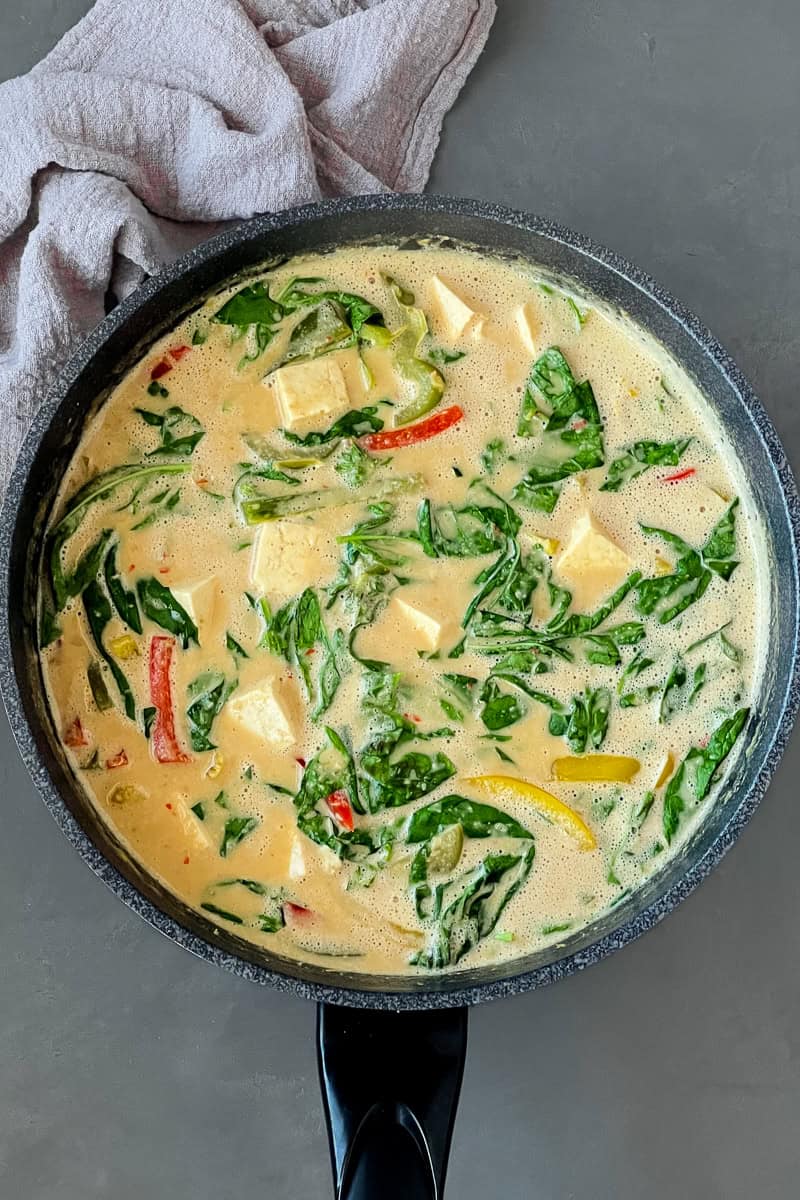 Vegan Thai Panang Curry (Easy 15-Minute One-Pot Dinner)