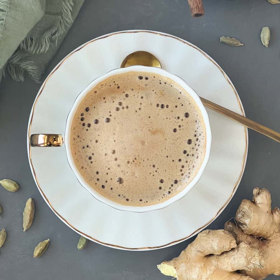 Ginger Milk Tea - Green Heart Love