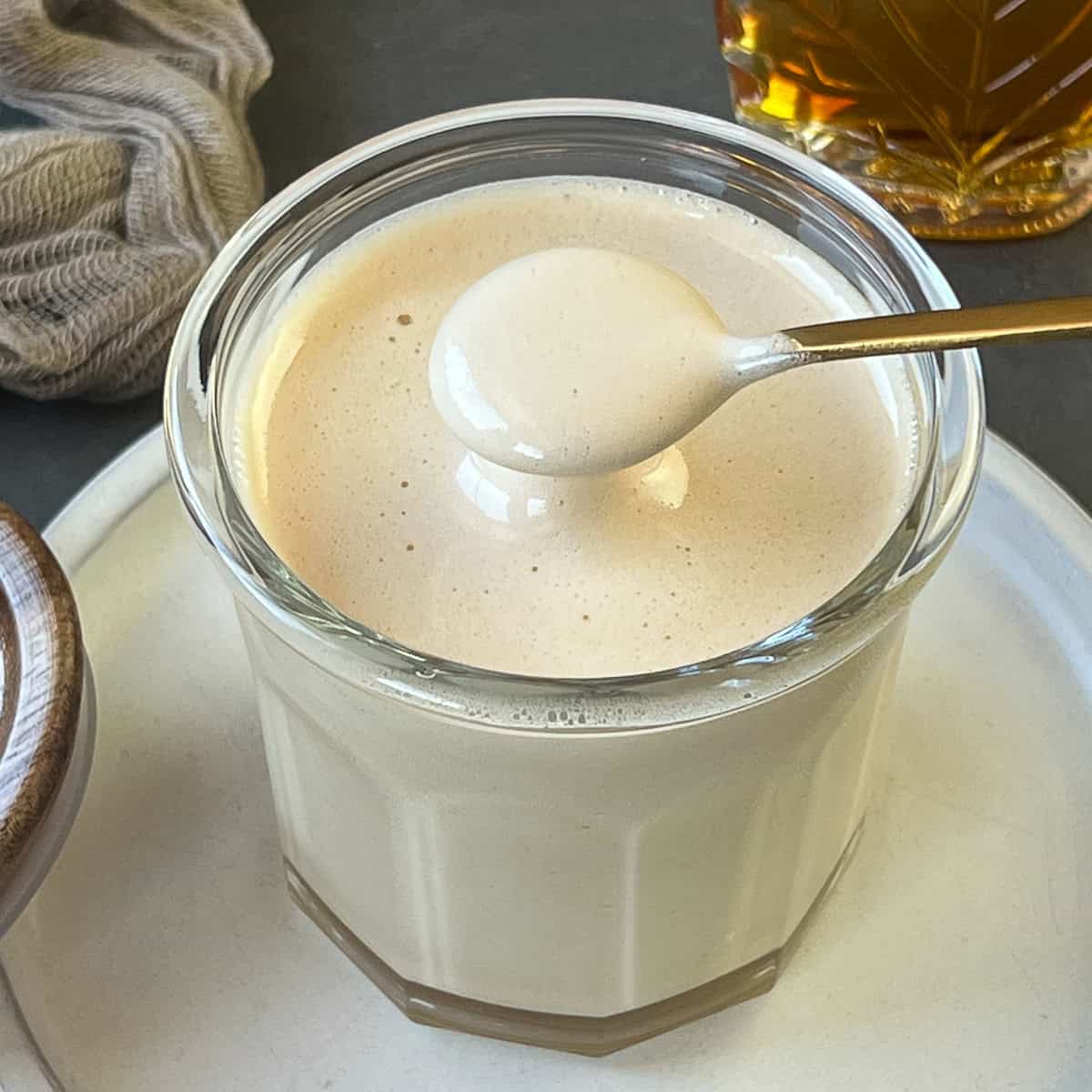 Whipped Maple Cream (1 Ingredient)