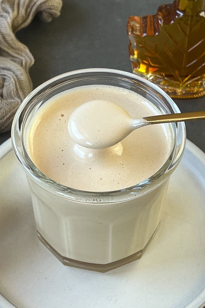 Whipped Maple Cream (1 Ingredient)