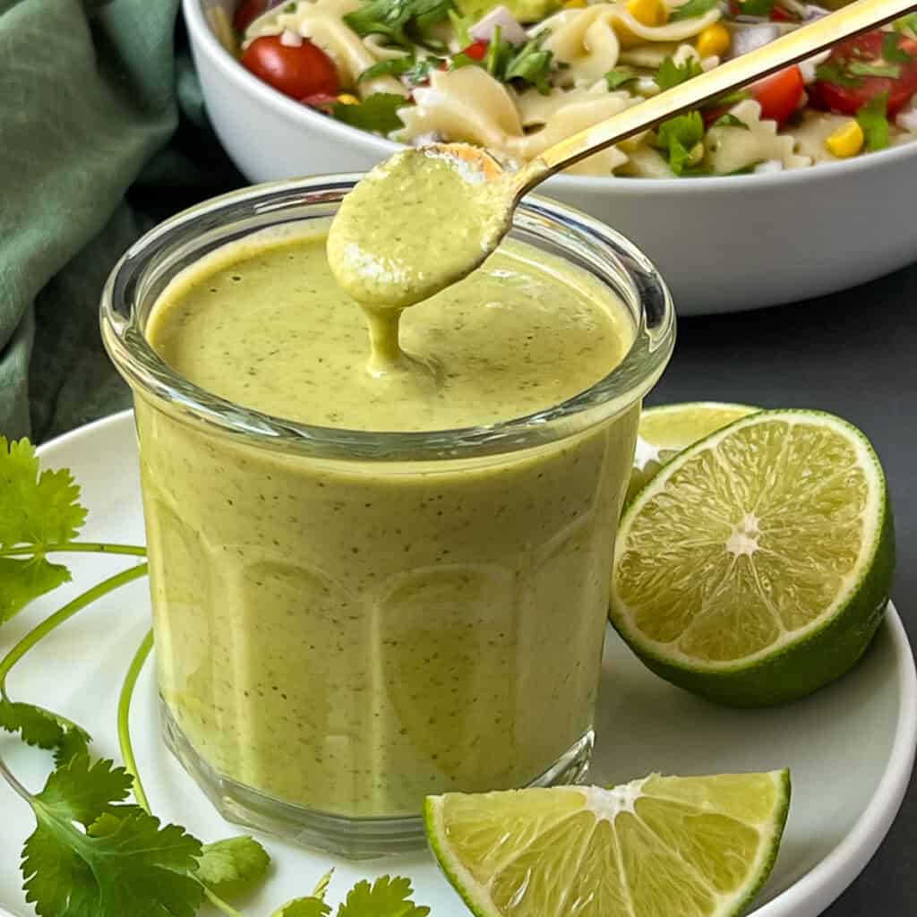 Creamy Vegan Cilantro Lime Dressing