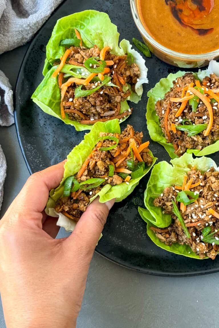 Easy Tofu Lettuce Wraps
