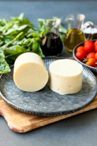 Creamy Vegan Mozzarella (Nut-free)