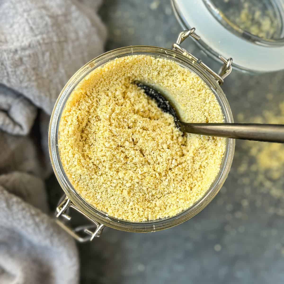 Vegan Parmesan Cheese Made With 4 Ingredients