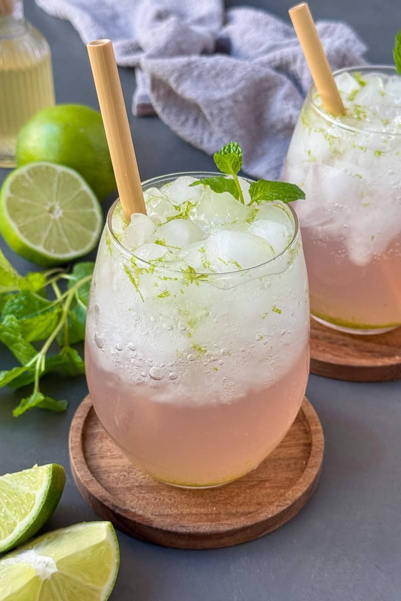 Coconut Water Mocktail (Only 5 Ingredients)