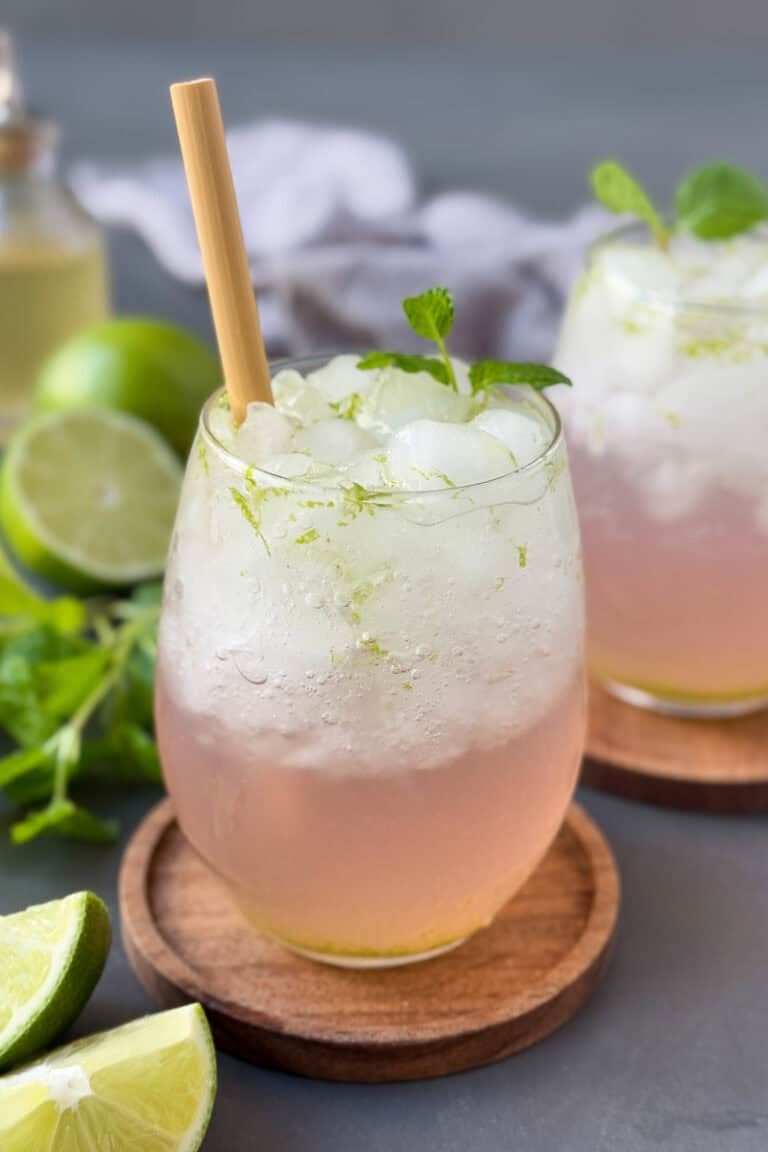 Coconut Water Mocktail (Only 5 Ingredients)