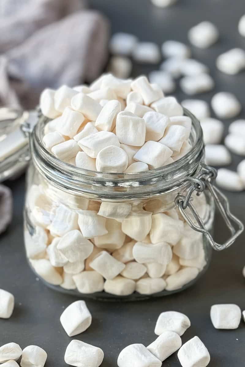 Mini Dehydrated Marshmallows (5 Minutes of Prep)