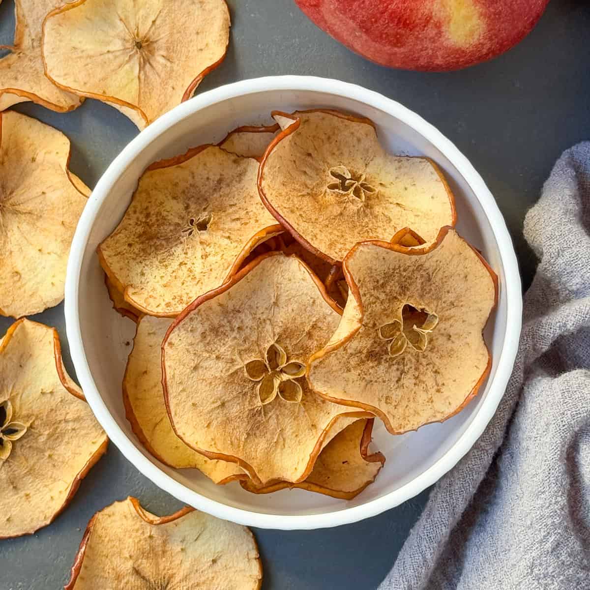 Dried Apple Slices - Green Heart Love