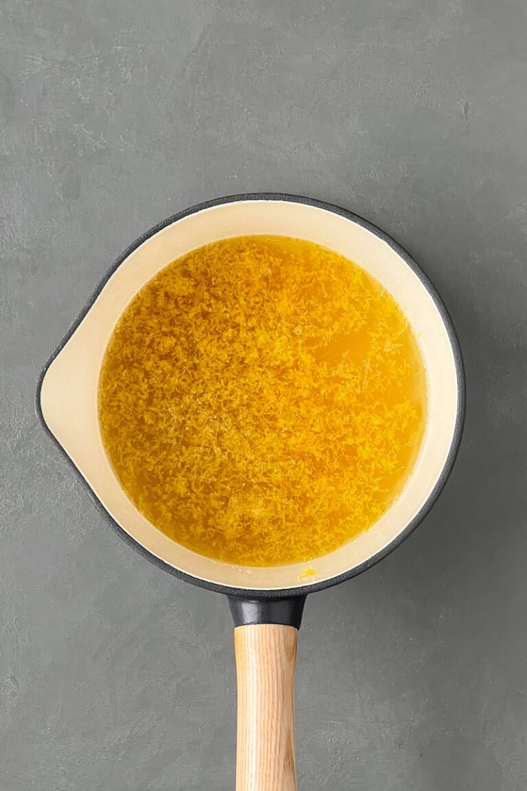 Lemon Simple Syrup (Only 3 Ingredients)