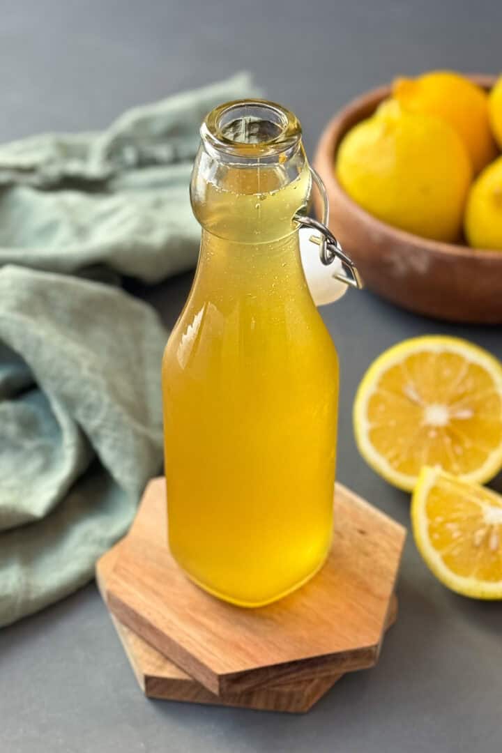 Lemon Simple Syrup (Only 3 Ingredients)