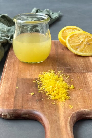 Lemon Simple Syrup (Only 3 Ingredients)