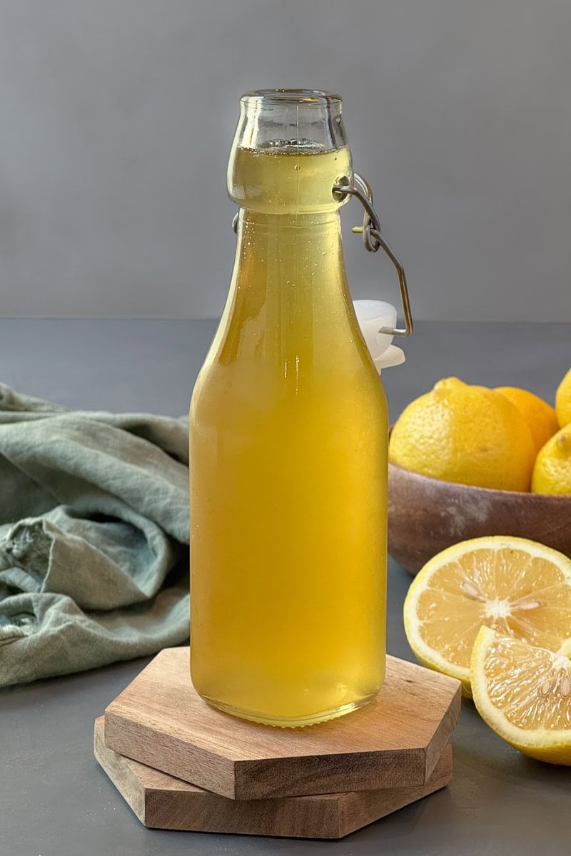 Lemon Simple Syrup (Only 3 Ingredients)