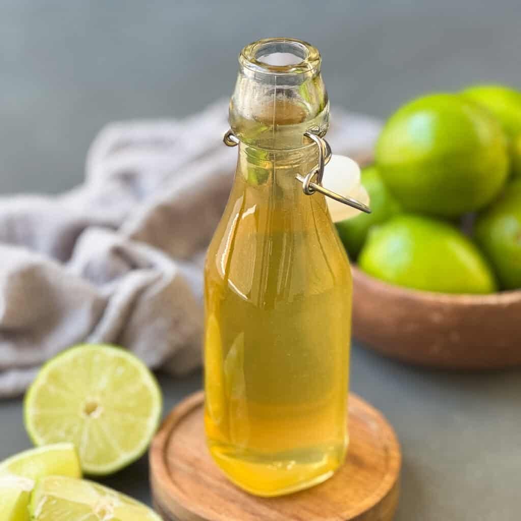 Lime Simple Syrup (Only 3 Ingredients)